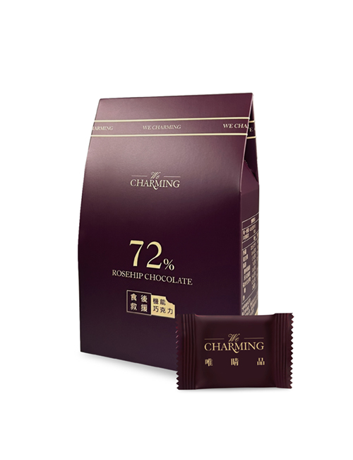 【有生之年同款】食後救援72%機能巧克力(10片/盒裝)